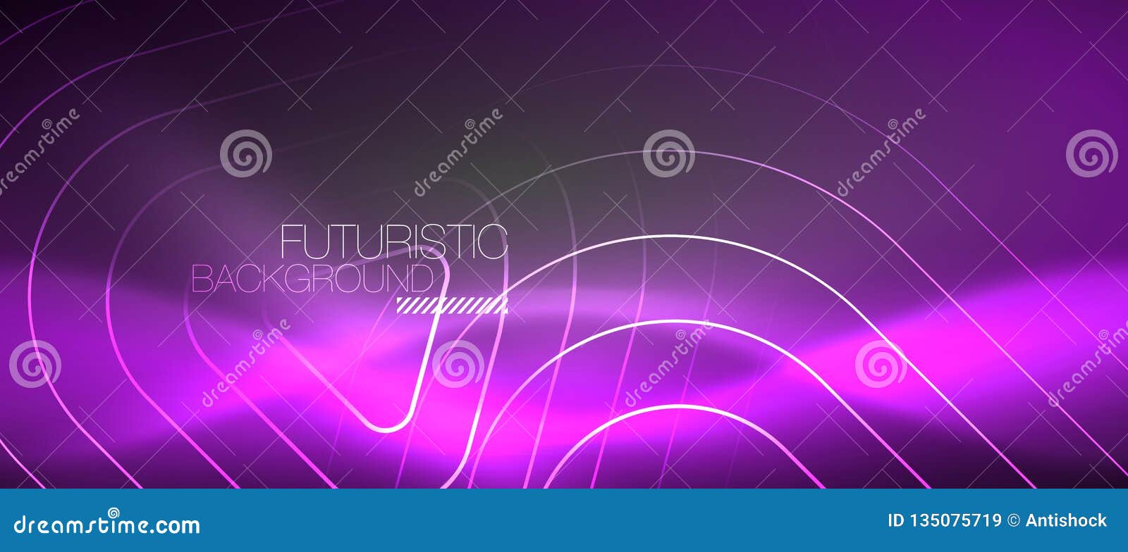 Vector Neon Color Abstract Background Stock Vector - Illustration of ...