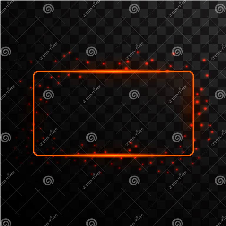 Cadru neon vectorial. stock illustration. Ilustrare din efect - 99648500