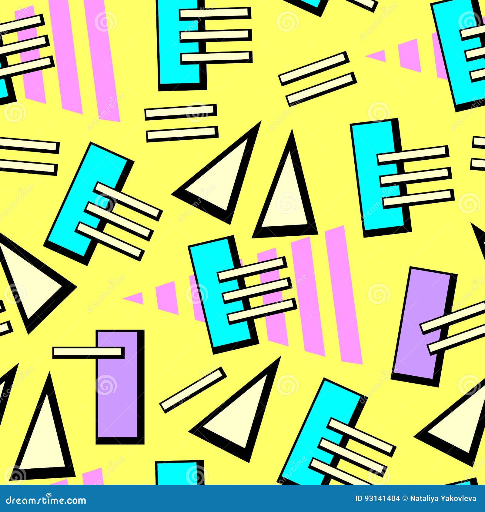 90s Print Background