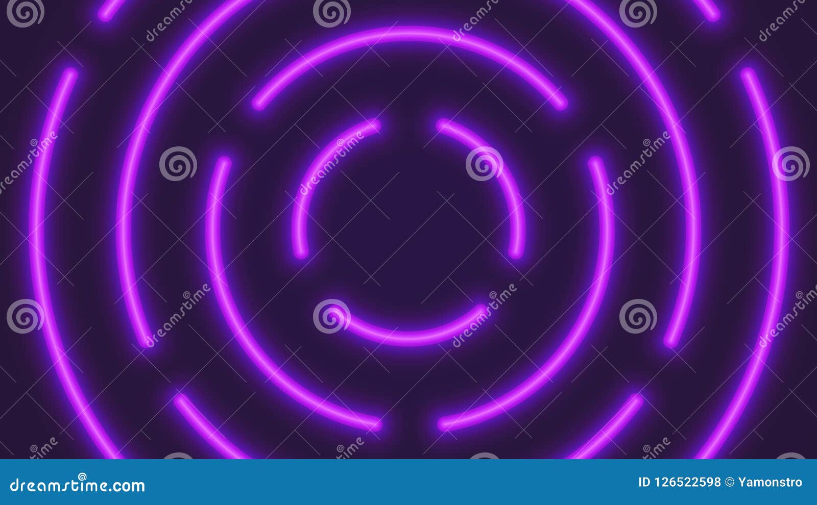 Vector Neon Violet Lighting Tubes Stock Vector - Illustration of lamp ...