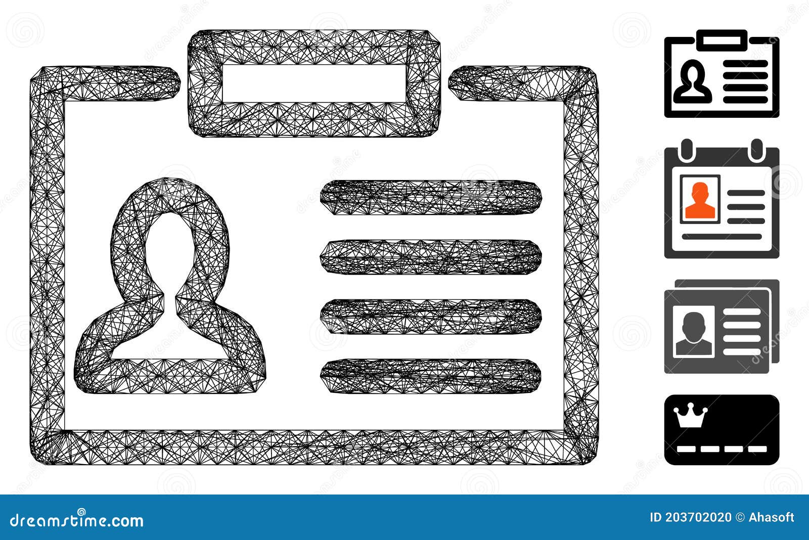 Net Badge Vector Mesh stock illustration. Illustration of crossing ...