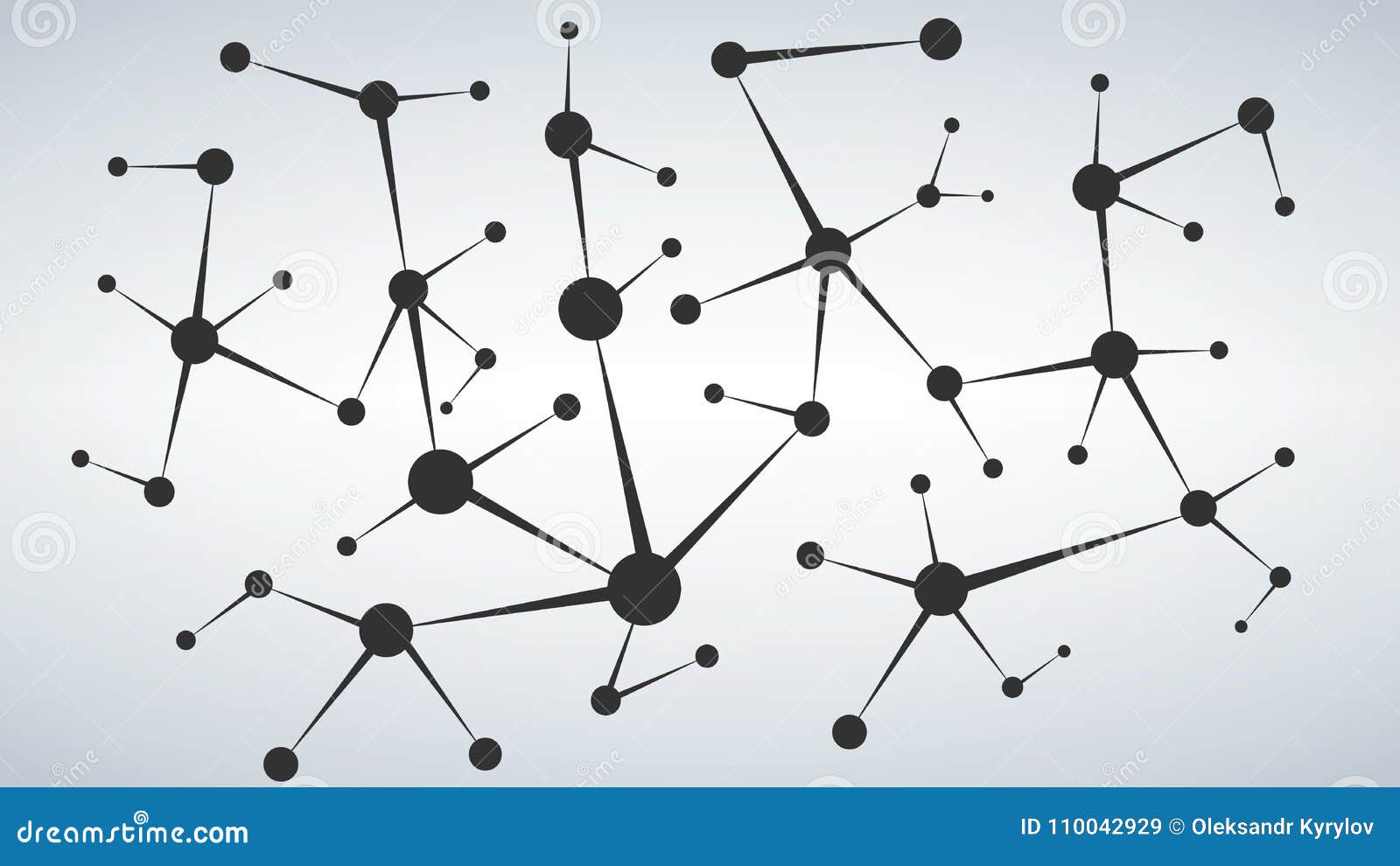 Vector Network and Connection Background for Your Presentation. Stock ...