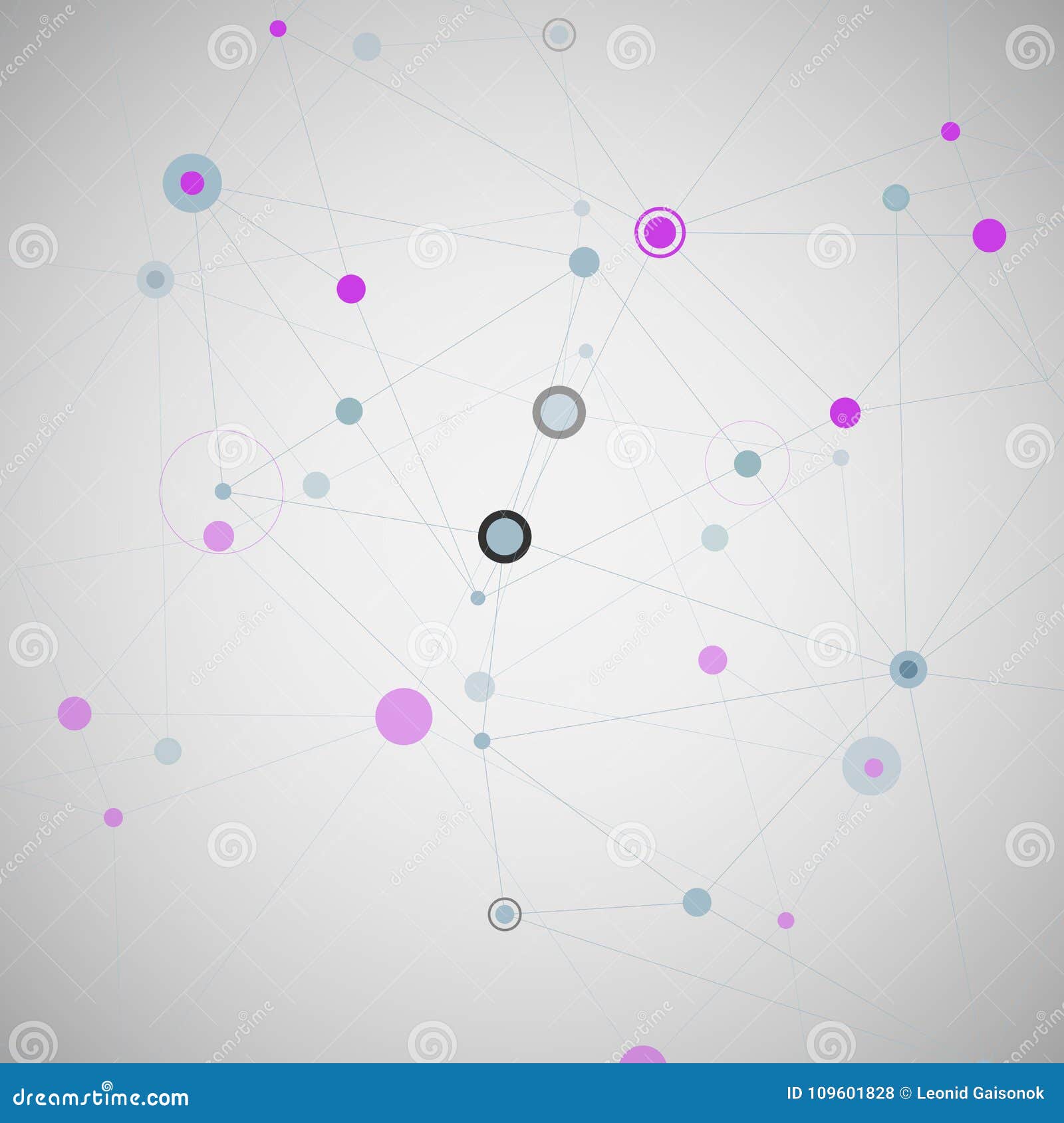 Vector Network and Connection Background for Your Presentation Stock ...