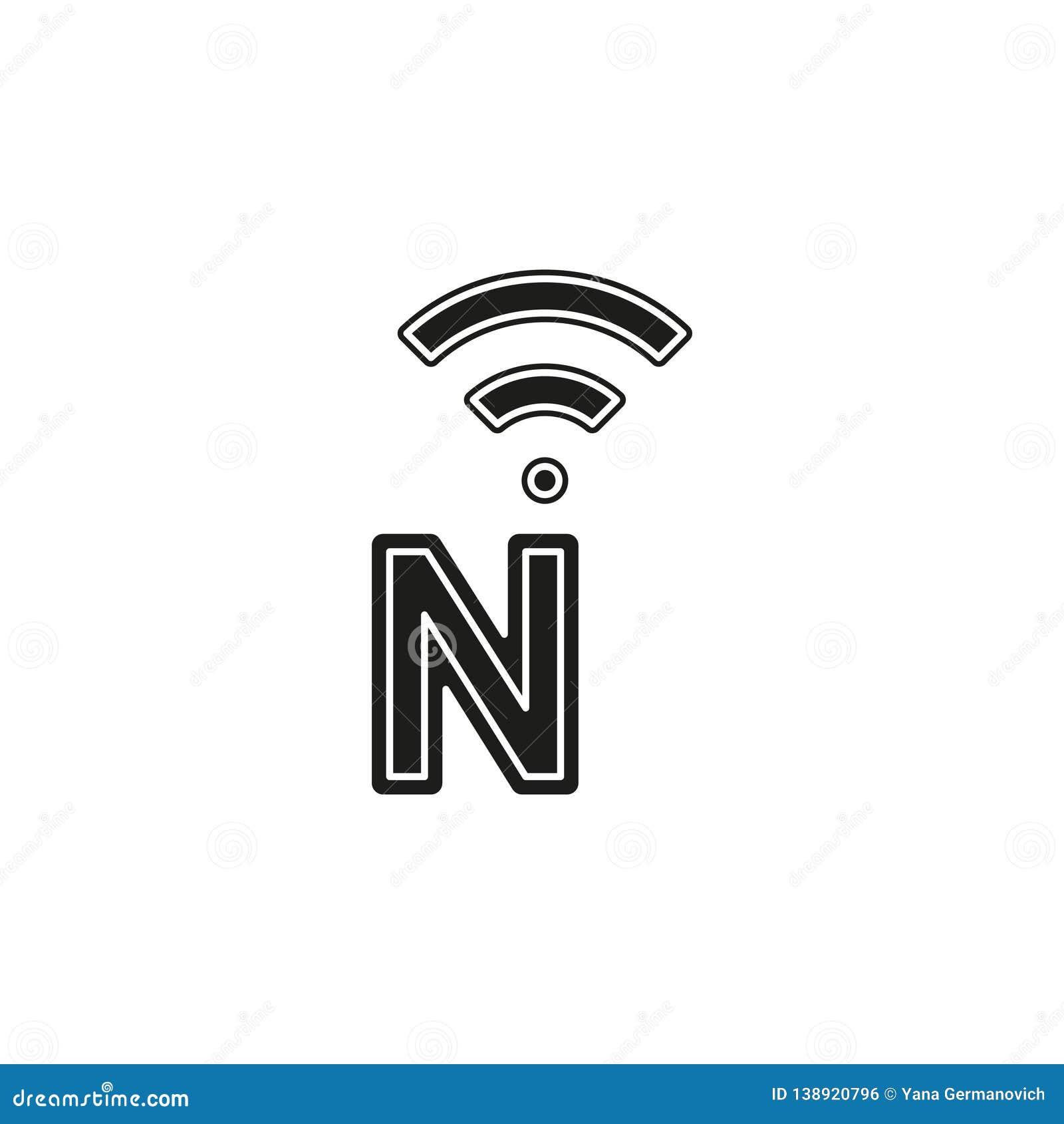Vector Network Icon - Networking Concept Stock Illustration ...