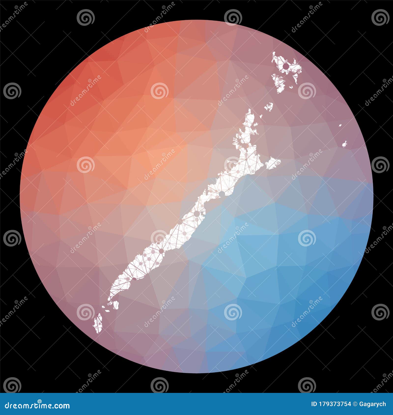 Palawan Map. Cartoon Vector | CartoonDealer.com #192952975