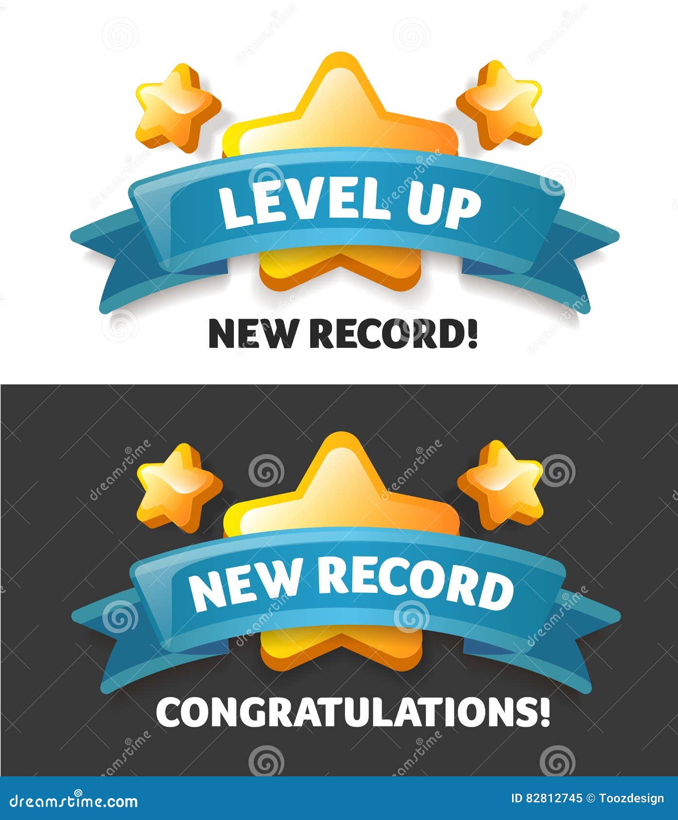Vector New Record a Message Stock Vector - Illustration of award ...