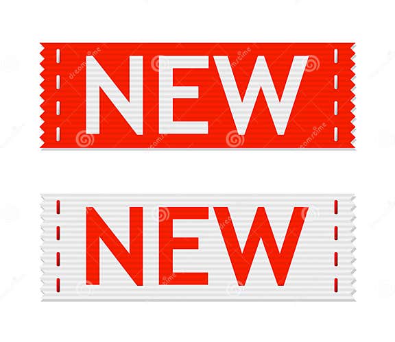 Vector new signs stock vector. Illustration of corner - 41388080