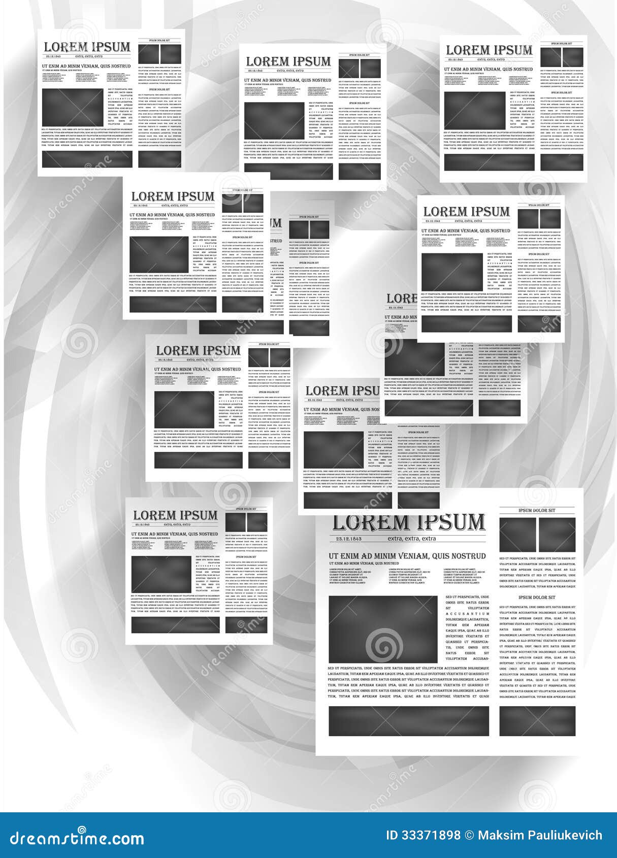 News Icon Black Stock Illustrations – 15,611 News Icon Black Stock ...