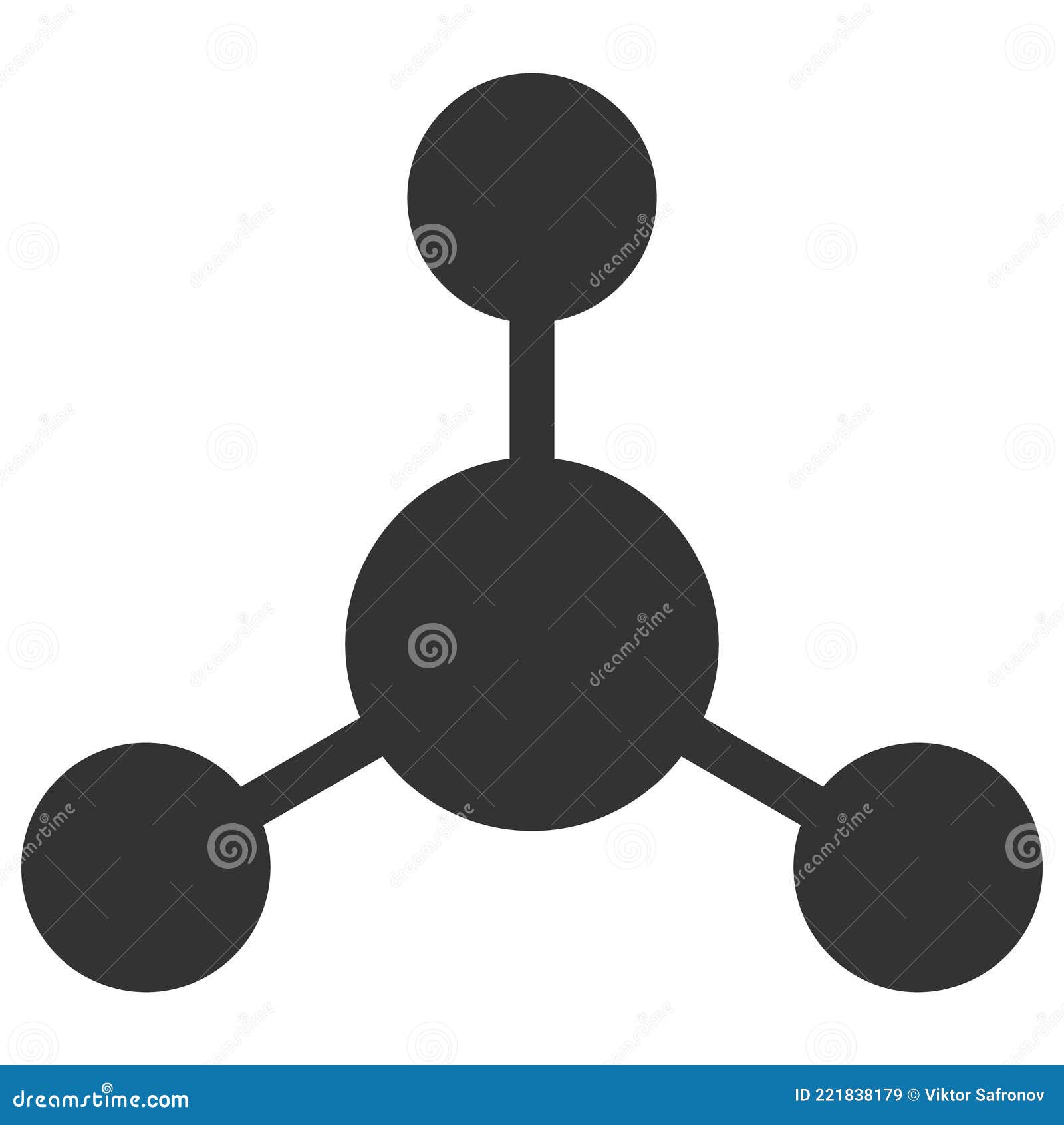 Vector Node Links Flat Icon Symbol Stock Vector - Illustration of ...