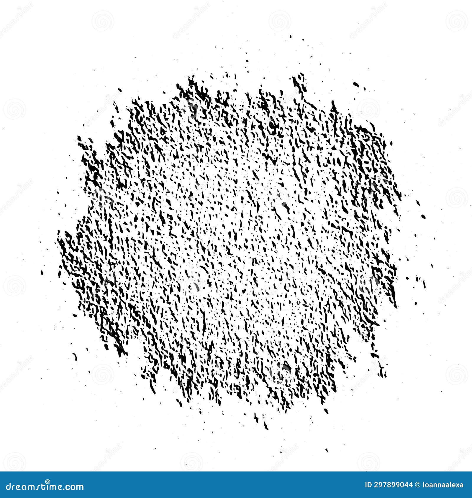 Vector Noise in Circle Shape Isolated on Transparent Background Stock ...