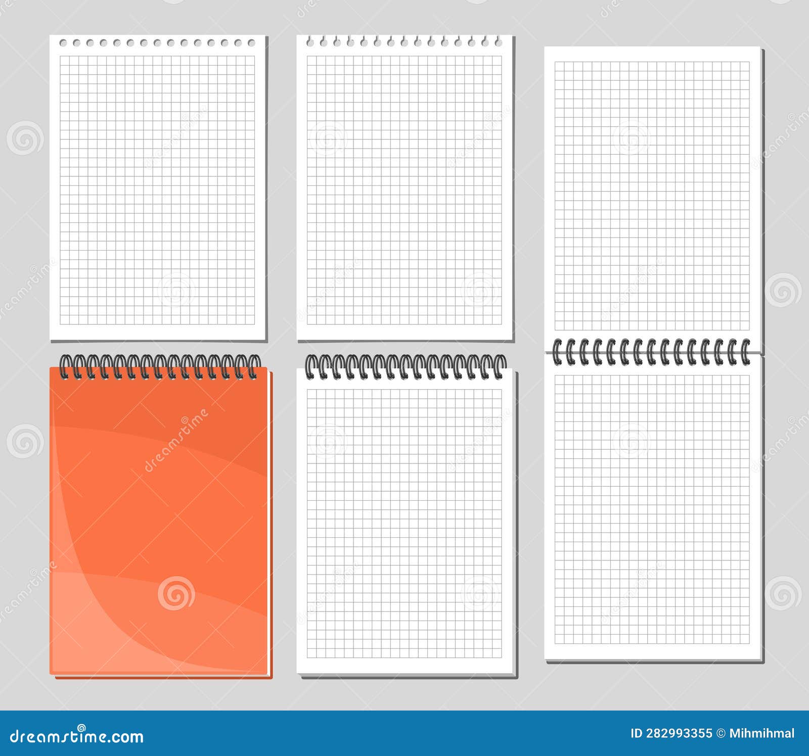 Vector Notepad Set | CartoonDealer.com #284390466