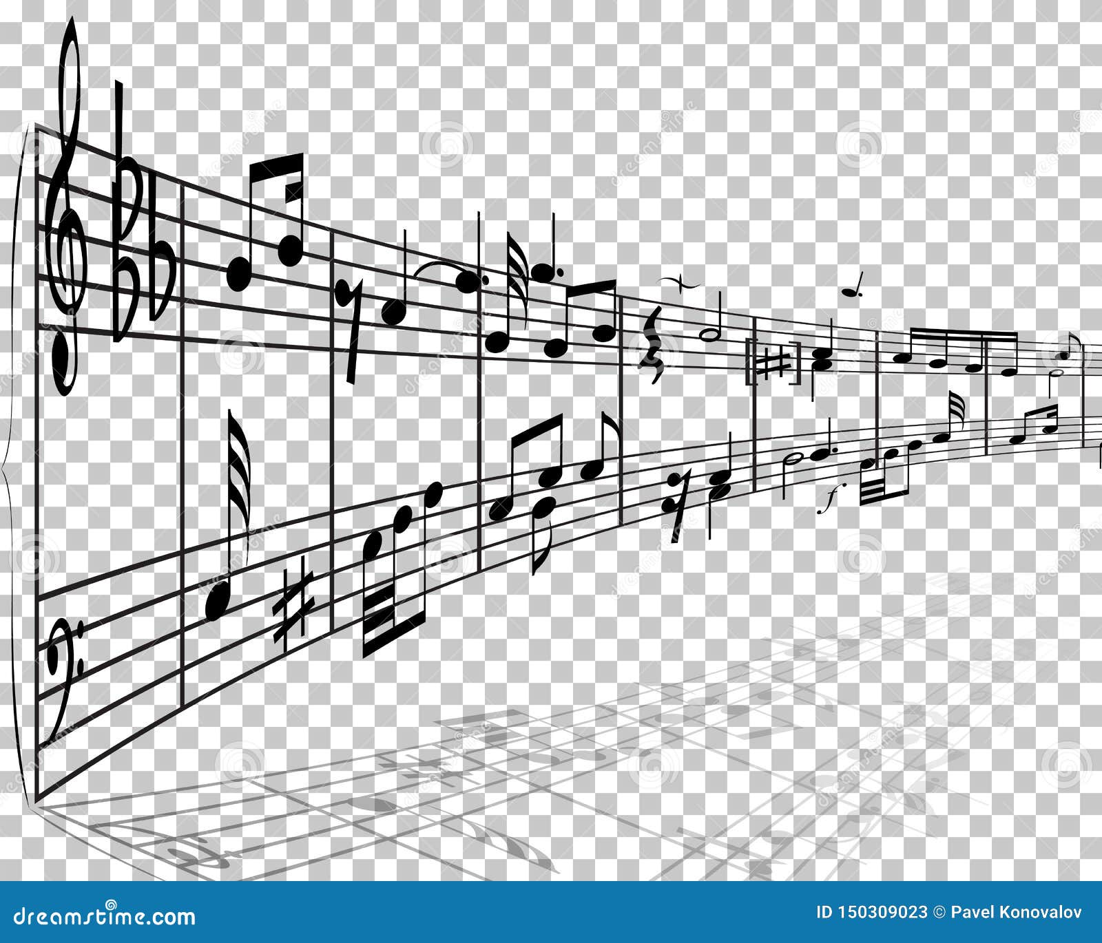 Vector Notes Design stock vector. Illustration of sound - 150309023