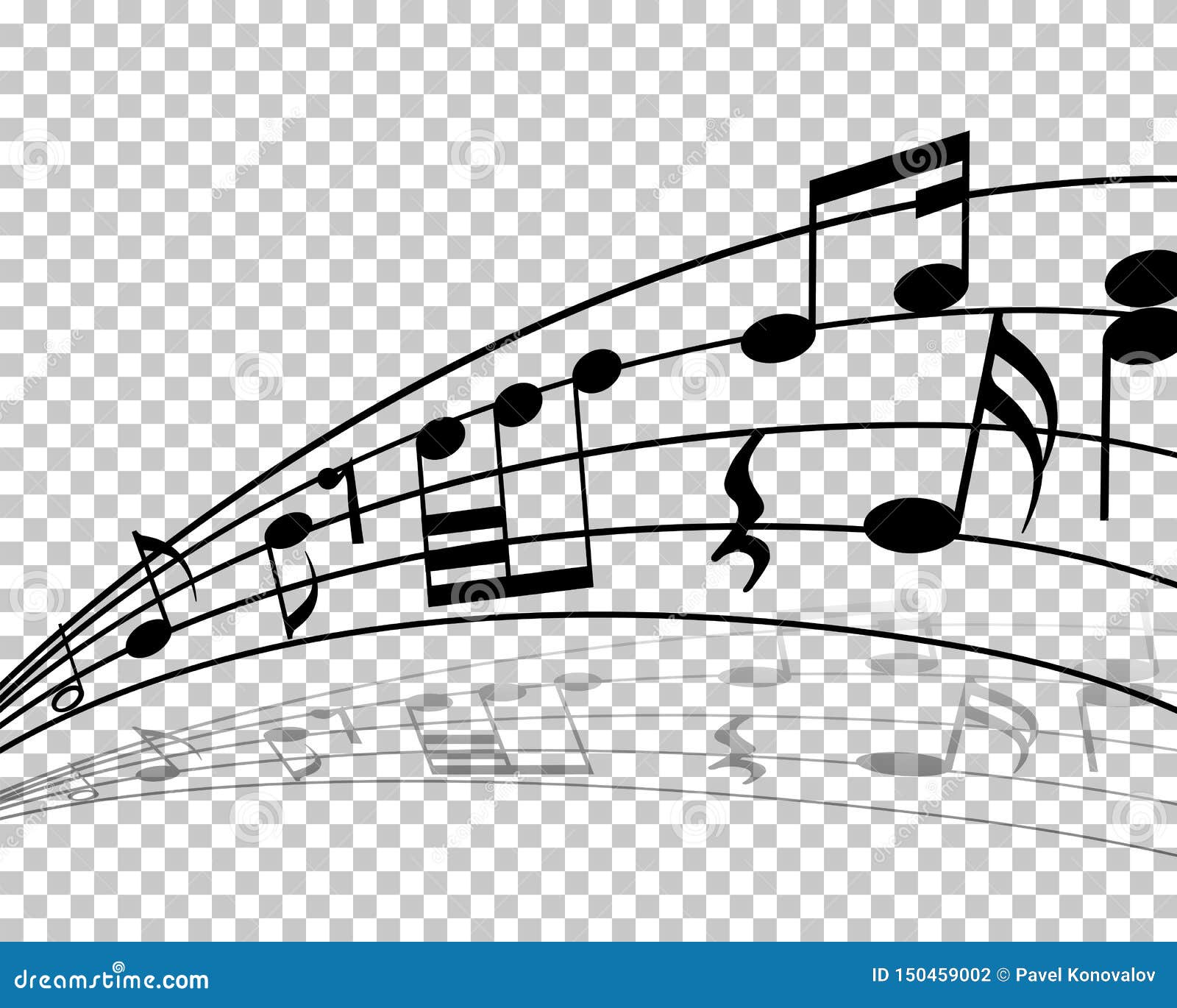 Vector Notes Design stock vector. Illustration of music - 150459002