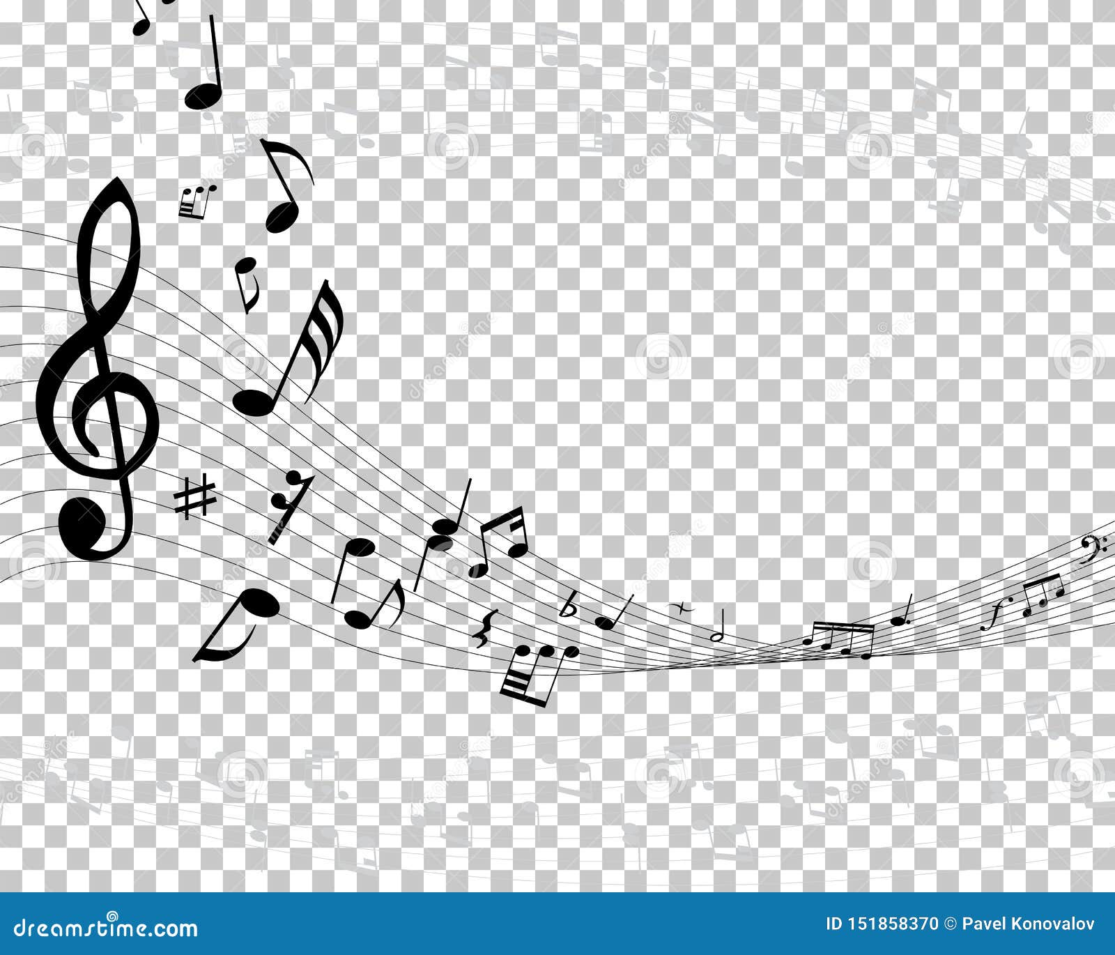Vector Notes Design stock vector. Illustration of curve - 151858370