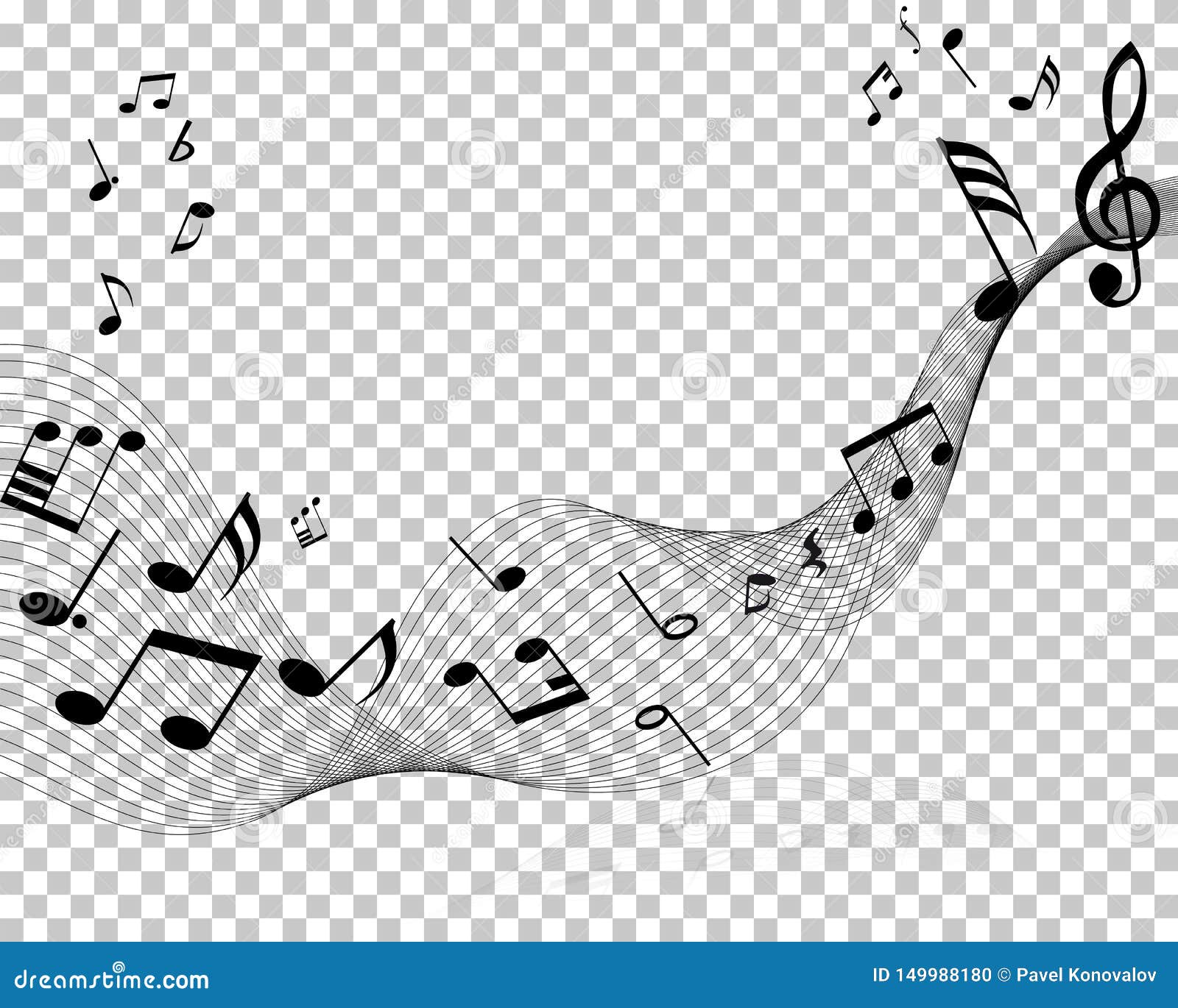 Vector Notes Design stock vector. Illustration of disco - 149988180