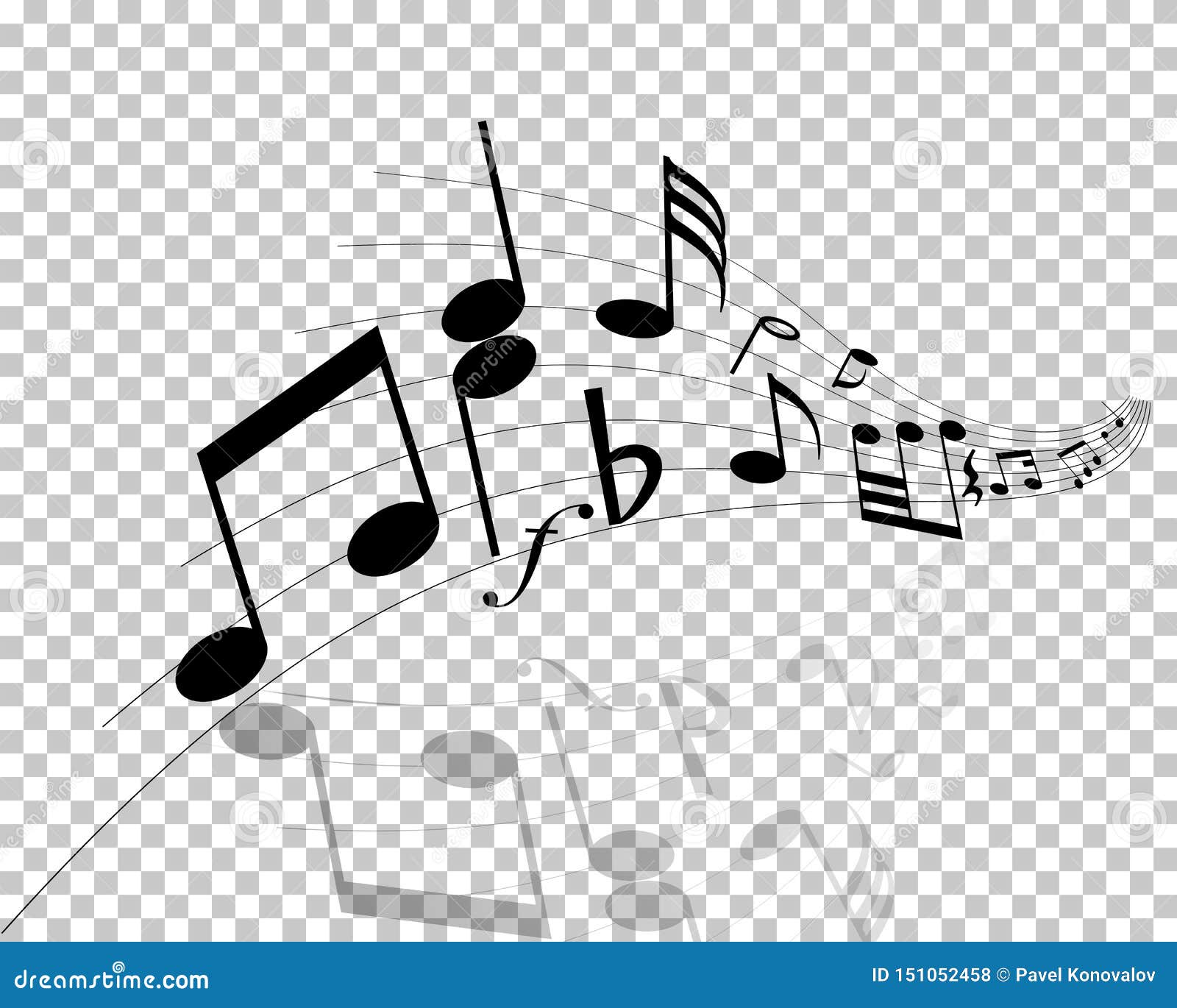 Vector Notes Design stock vector. Illustration of disco - 151052458