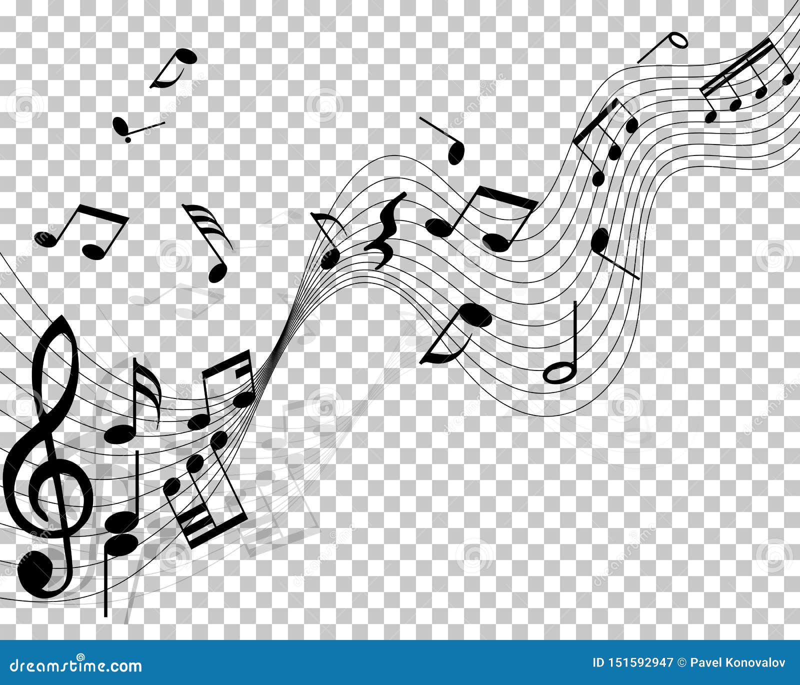 Vector Notes Design stock vector. Illustration of silhouette - 151592947