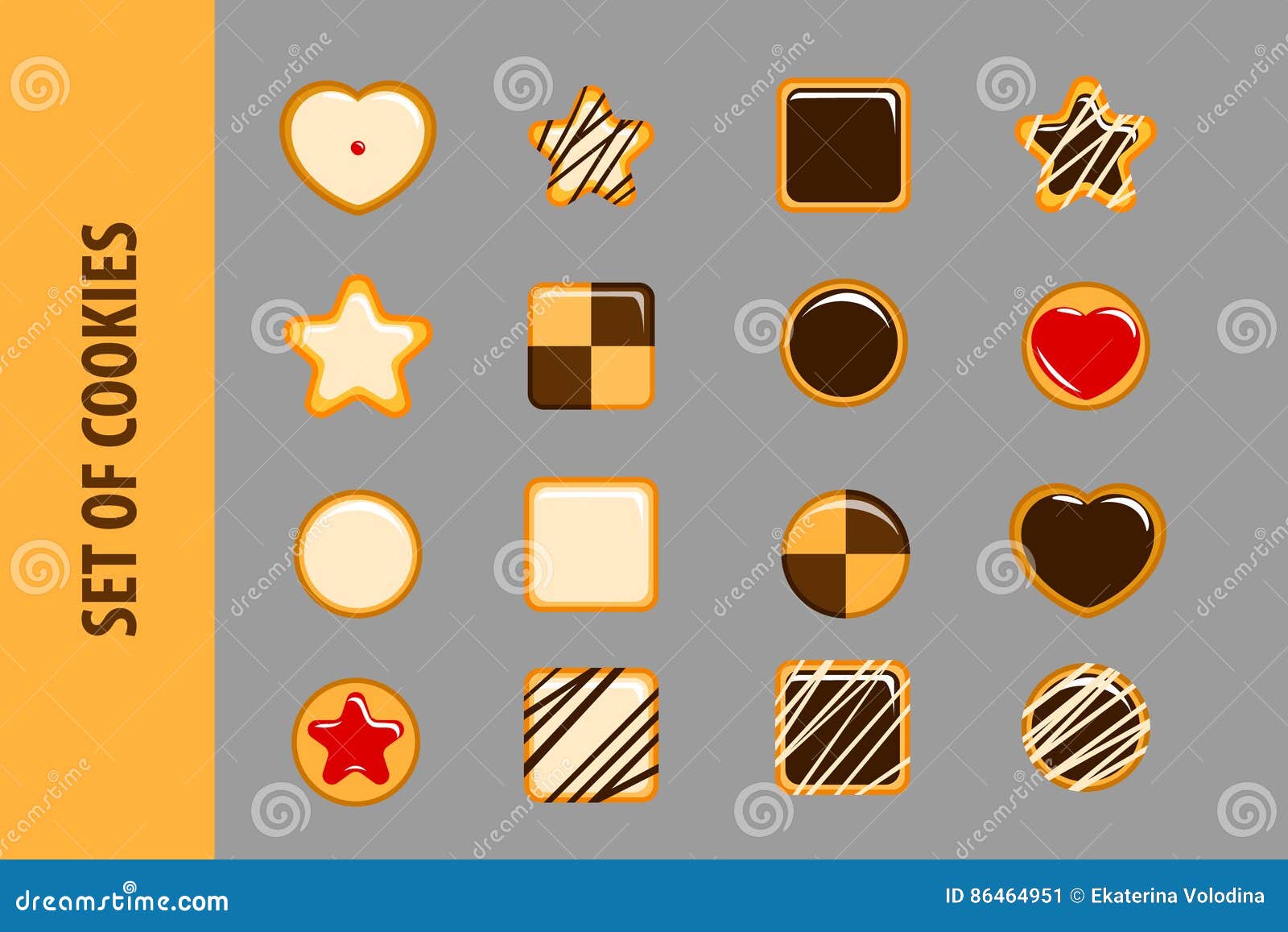 Cookies Business Cards Stock Illustrations – 48 Cookies Business Cards ...