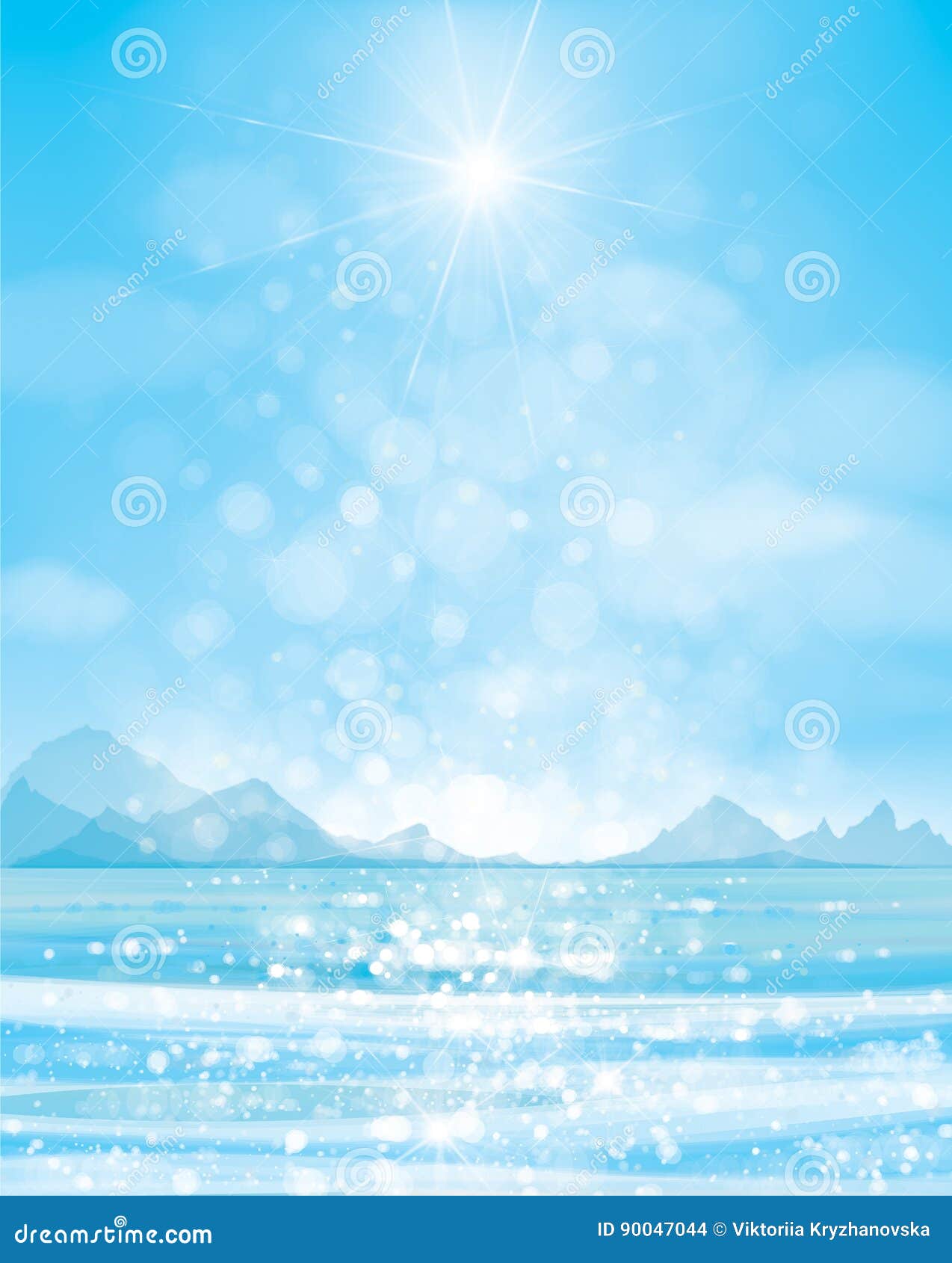 Vector ocean background. stock vector. Illustration of background ...