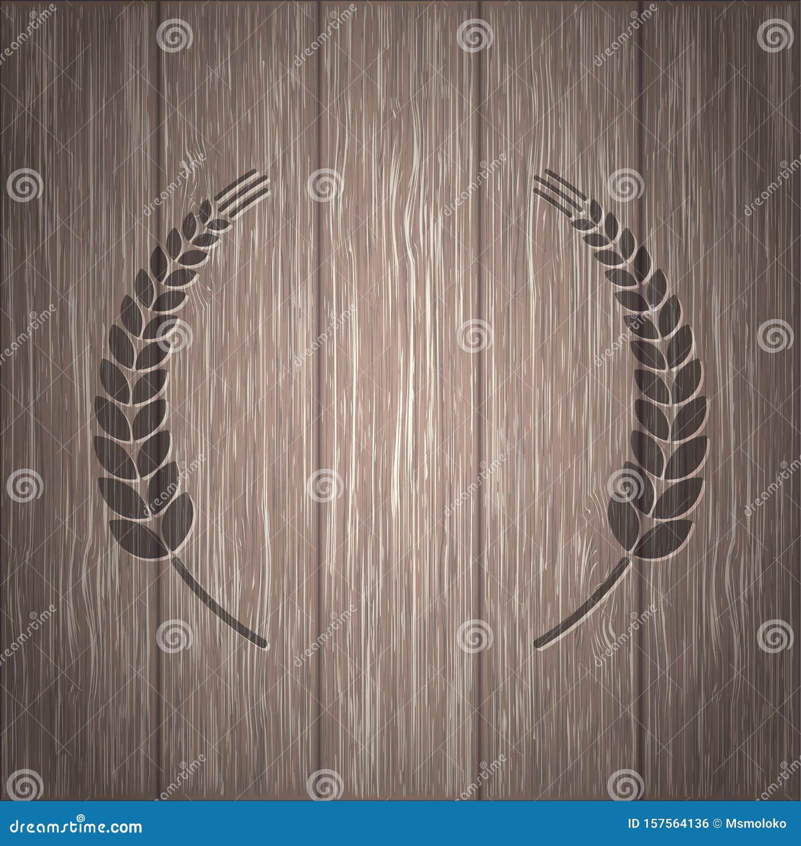 Vector Octoberfest Background For Beer Table Menu Or Flyer. Vintage ...