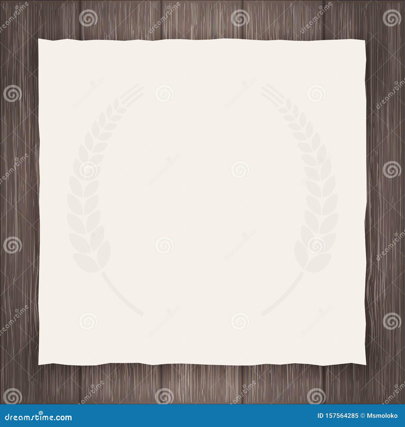 Vector Octoberfest Background For Beer Table Menu Or Flyer. Vintage ...