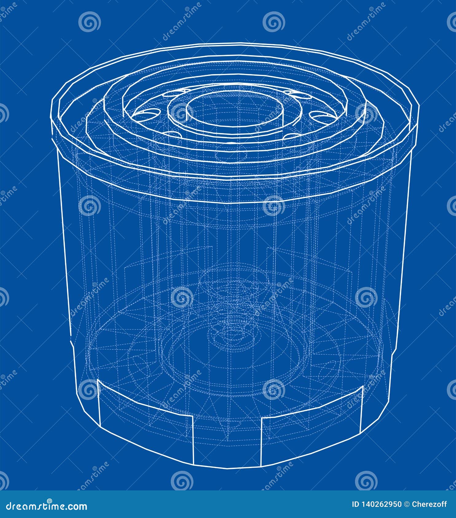 Vector oil filter concept stock vector. Illustration of circle - 140262950