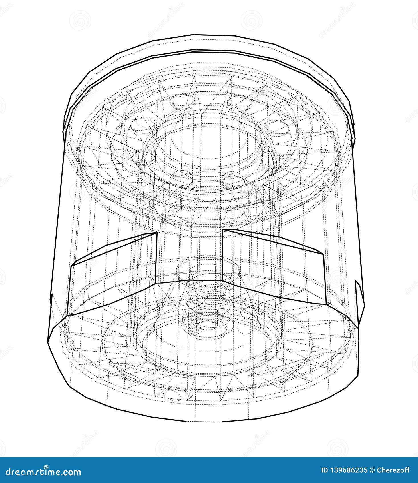 Vector oil filter concept stock vector. Illustration of cylinder ...