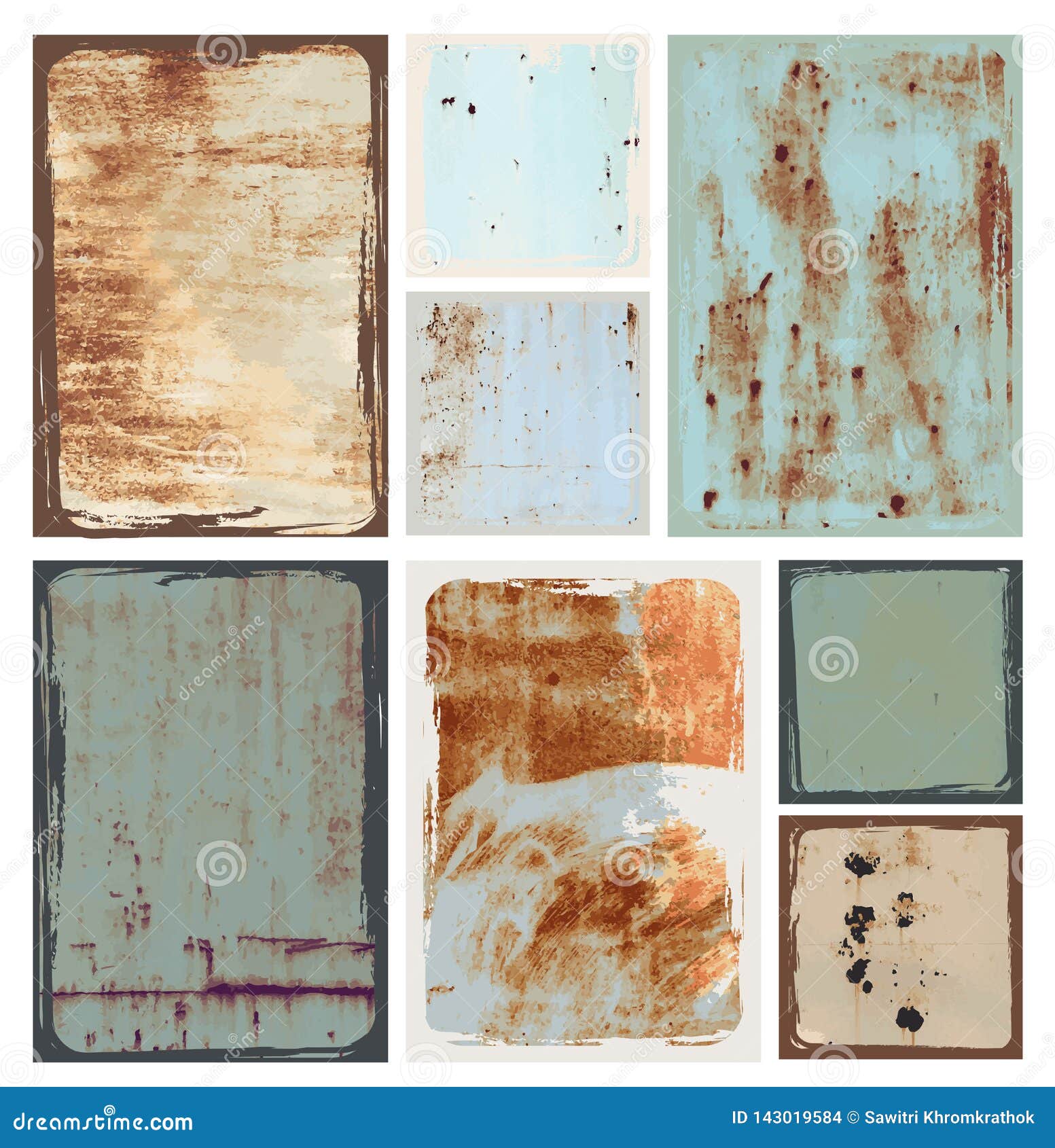 Vector Old Blank Metal Sign with Copy Space Texture Backgroun Stock ...