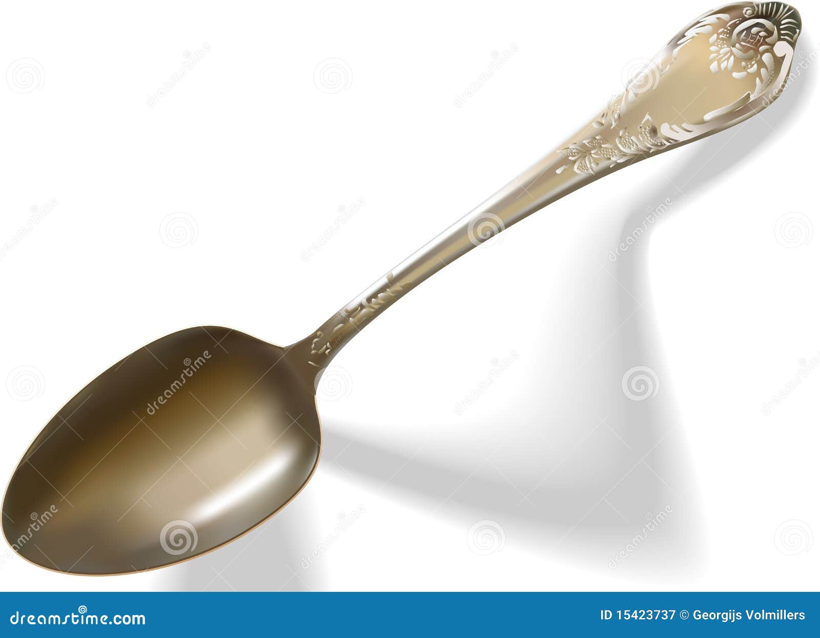 Silver Spoon Vector