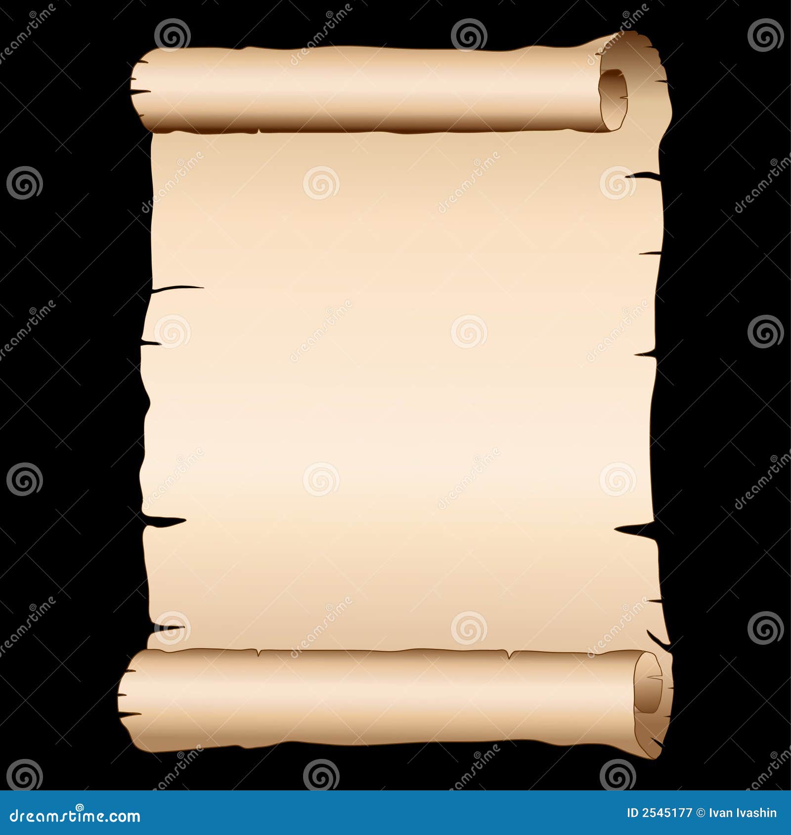 Vector old papyrus stock vector. Illustration of document - 2545177