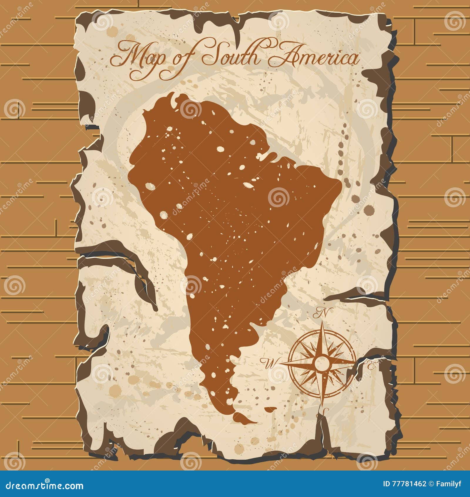 America Map - Cdr Format Vector Illustration | CartoonDealer.com #31819472