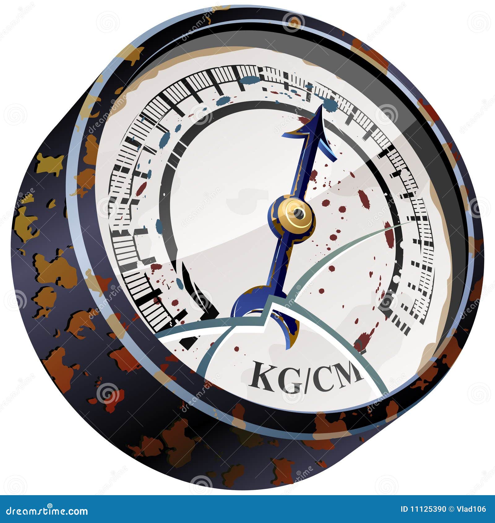 Map Pointer. Indicator Of Repairs And Emergency Areas On The Map ...