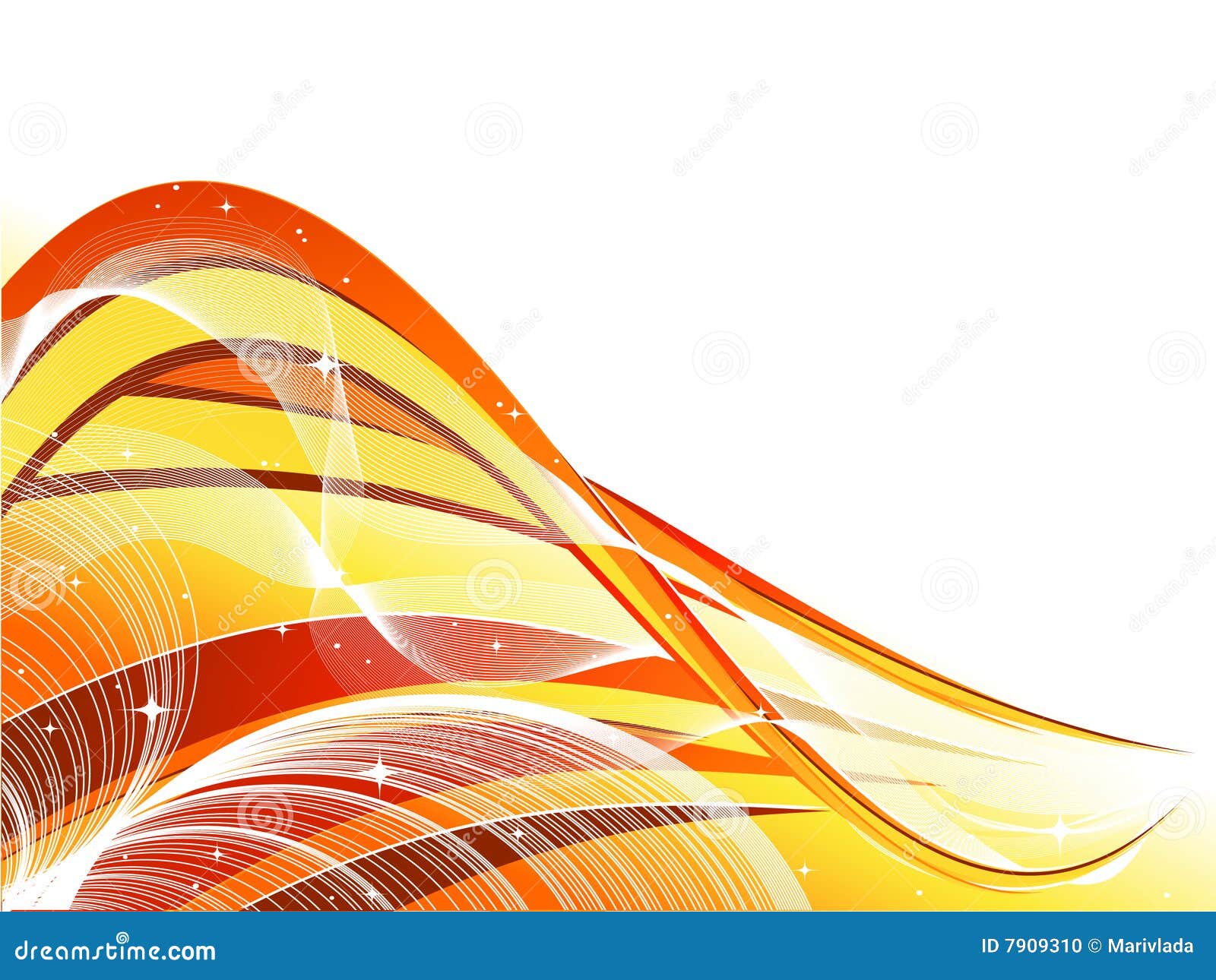 Vector Ondulado Brillante Imagen. Imagen: 7909310