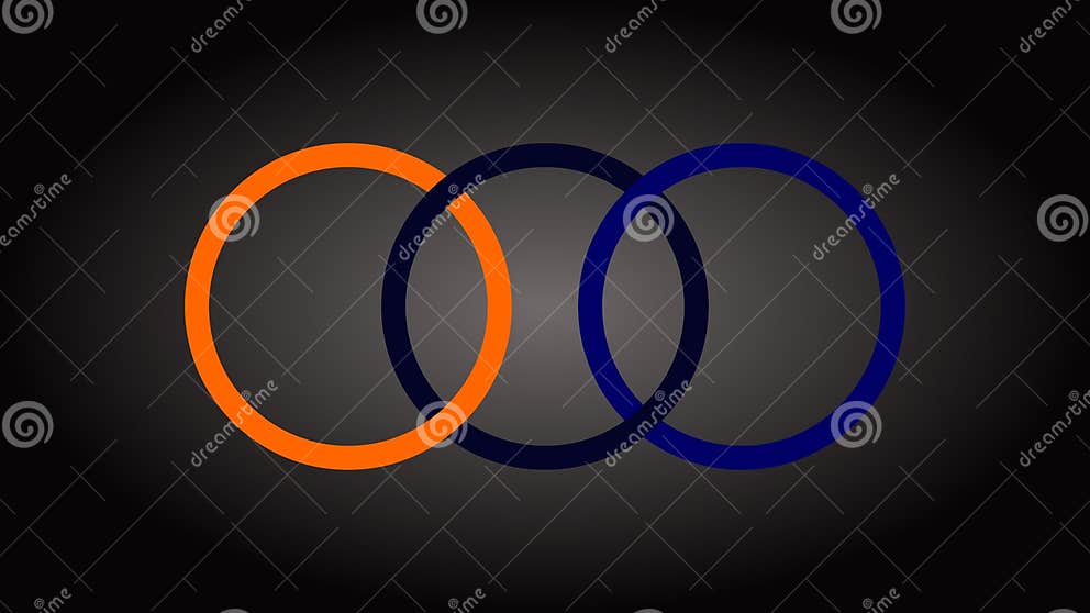 Vector 3 in One Logo Design. Stock Illustration - Illustration of ...