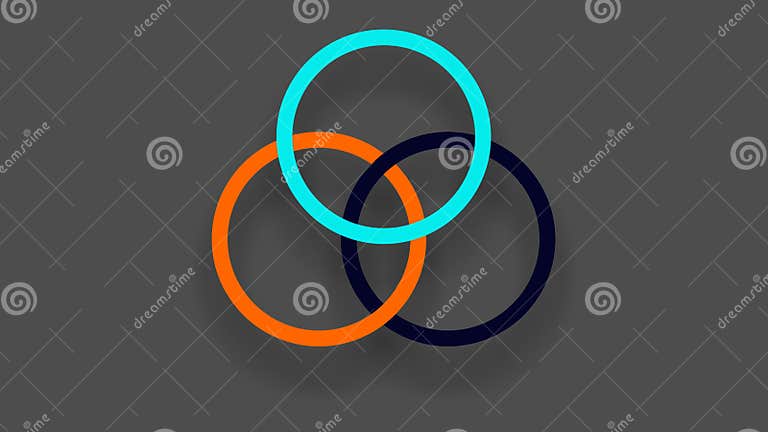 Vector 3 in One Logo Design. Stock Illustration - Illustration of ball ...