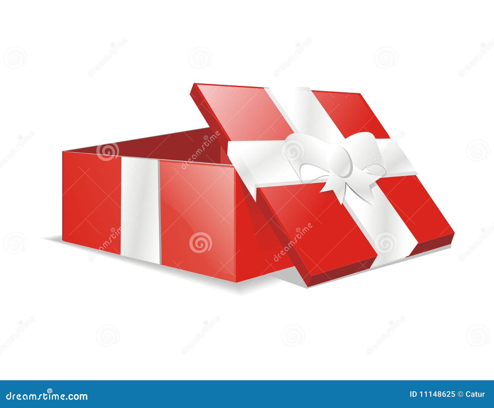 Open Present Vector