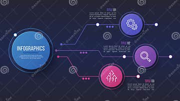 Vector 3 Options Infographic Design, Structure Chart, Stock Vector ...