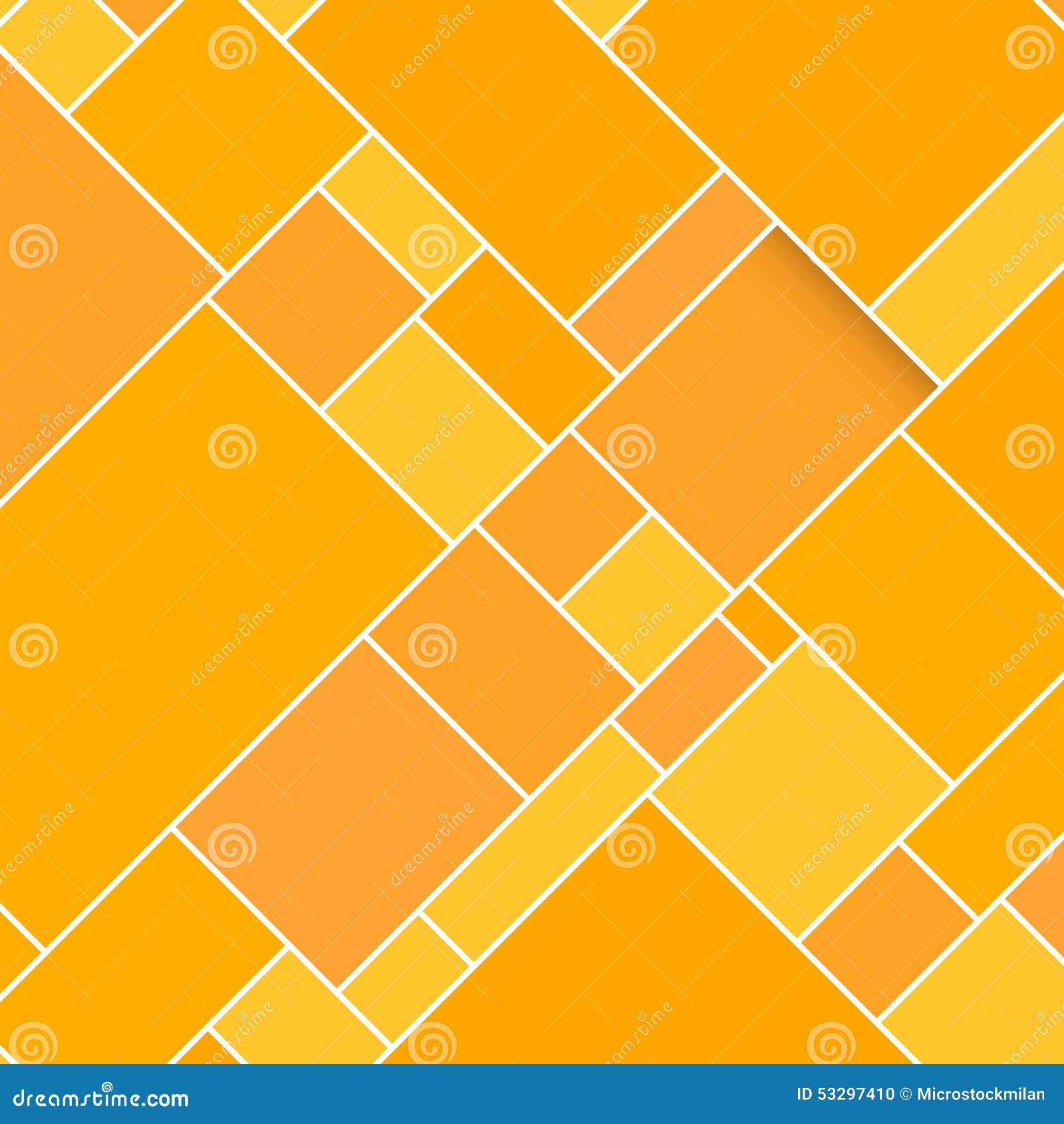 Vector Orange Rectangular Structured Background Stock Vector ...