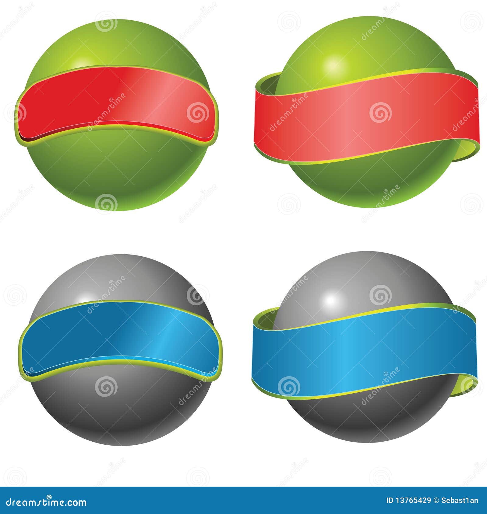 Vector orb stock vector. Illustration of decoration, push - 13765429