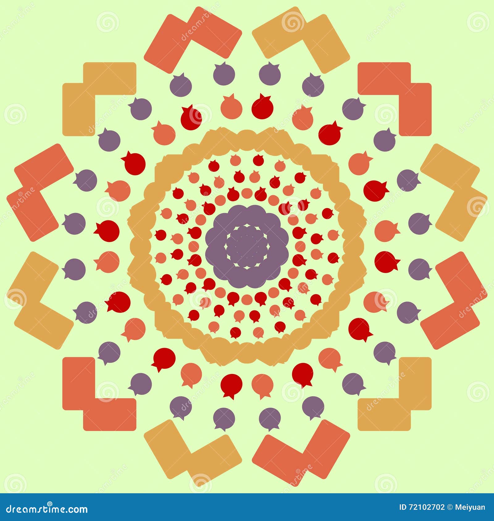 Vector Ornament. Beautiful Seamless Pattern for Texture. Ornamental ...