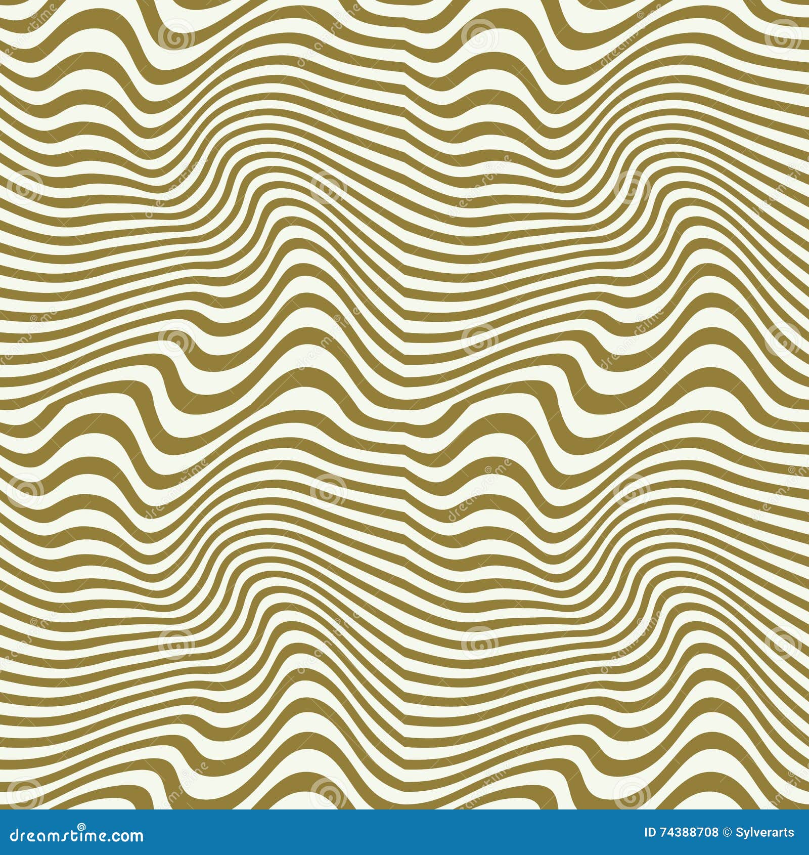 Vector Ornamental Continuous Background Made Using Undulate Line Stock ...