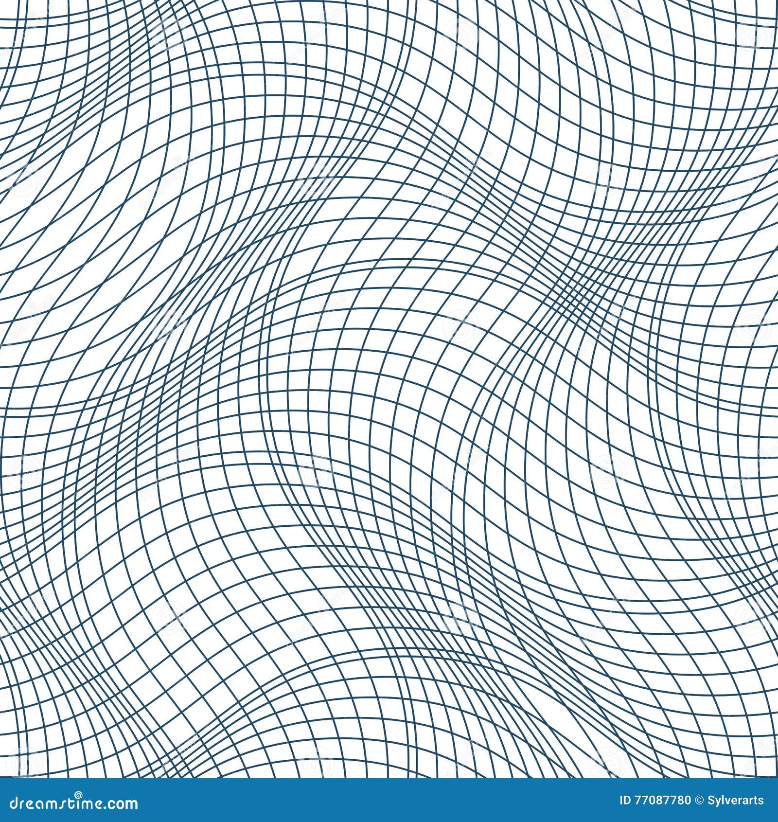 Vector Ornamental Continuous Background Made Using Undulate Line Stock ...