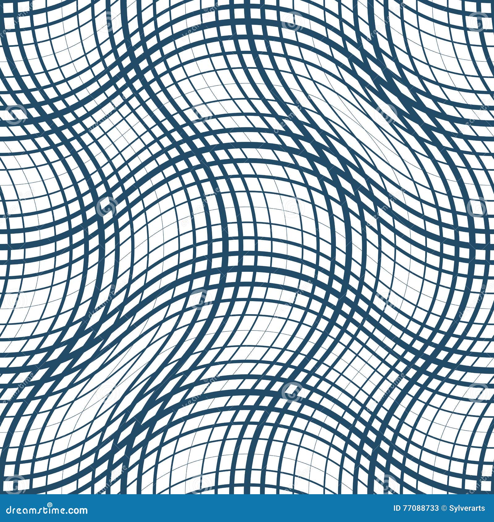 Vector Ornamental Continuous Background Made Using Undulate Line Stock ...