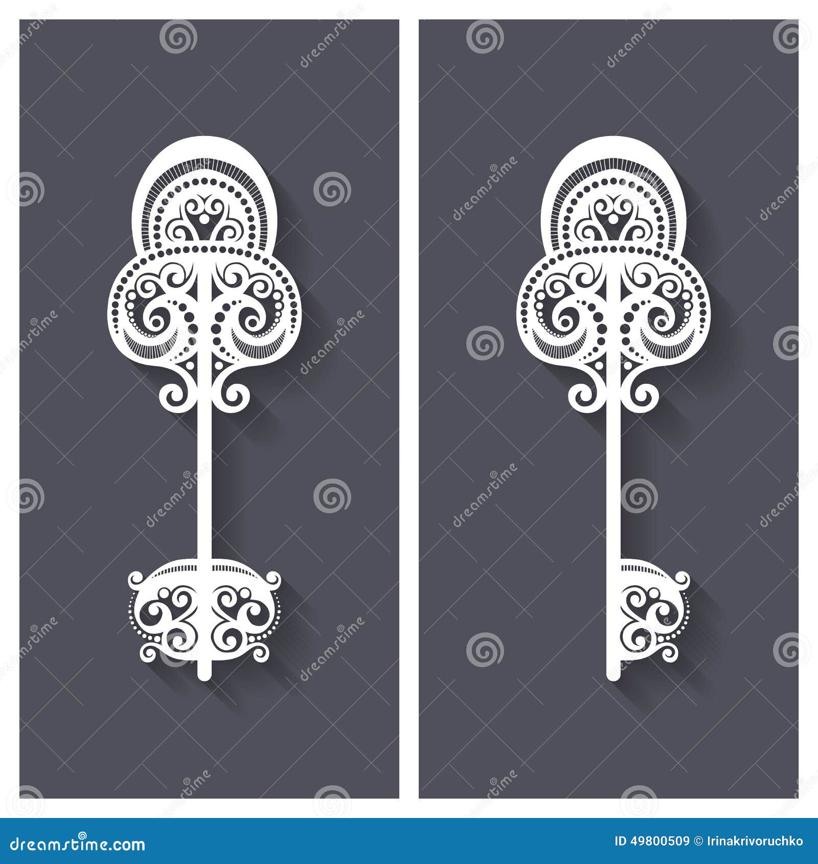 Vector Ornate Antique Key stock vector. Illustration of lock - 49800509
