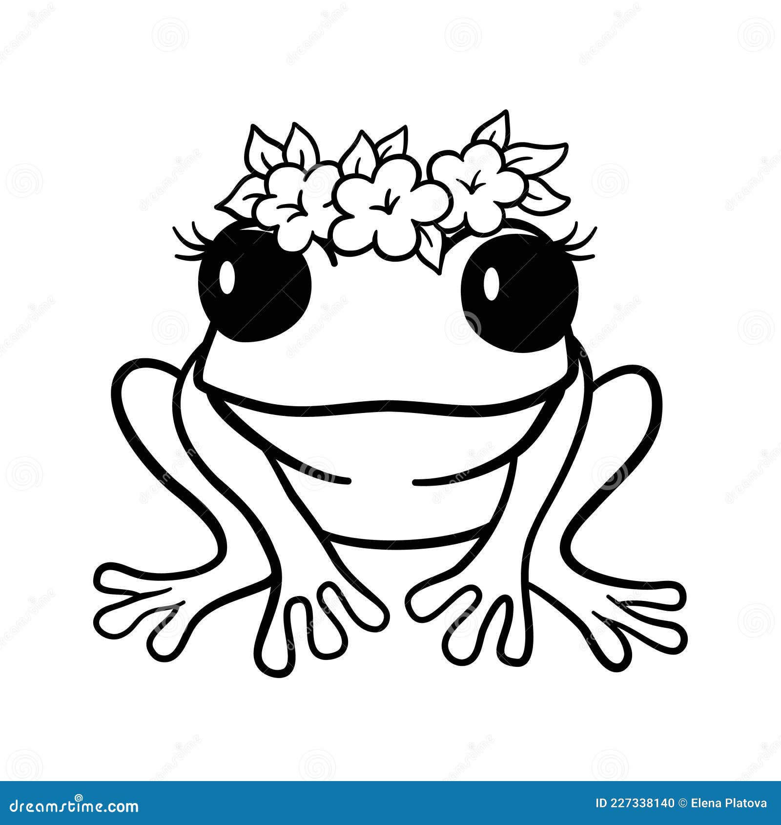 Frog Outline
