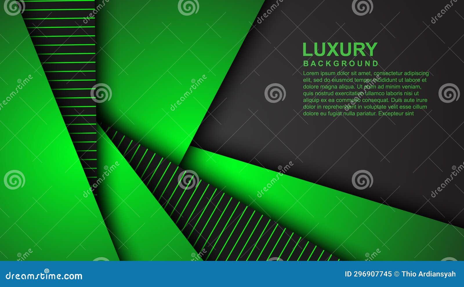 Vector Overlapping Layers on Space for Background Design Stock Vector ...