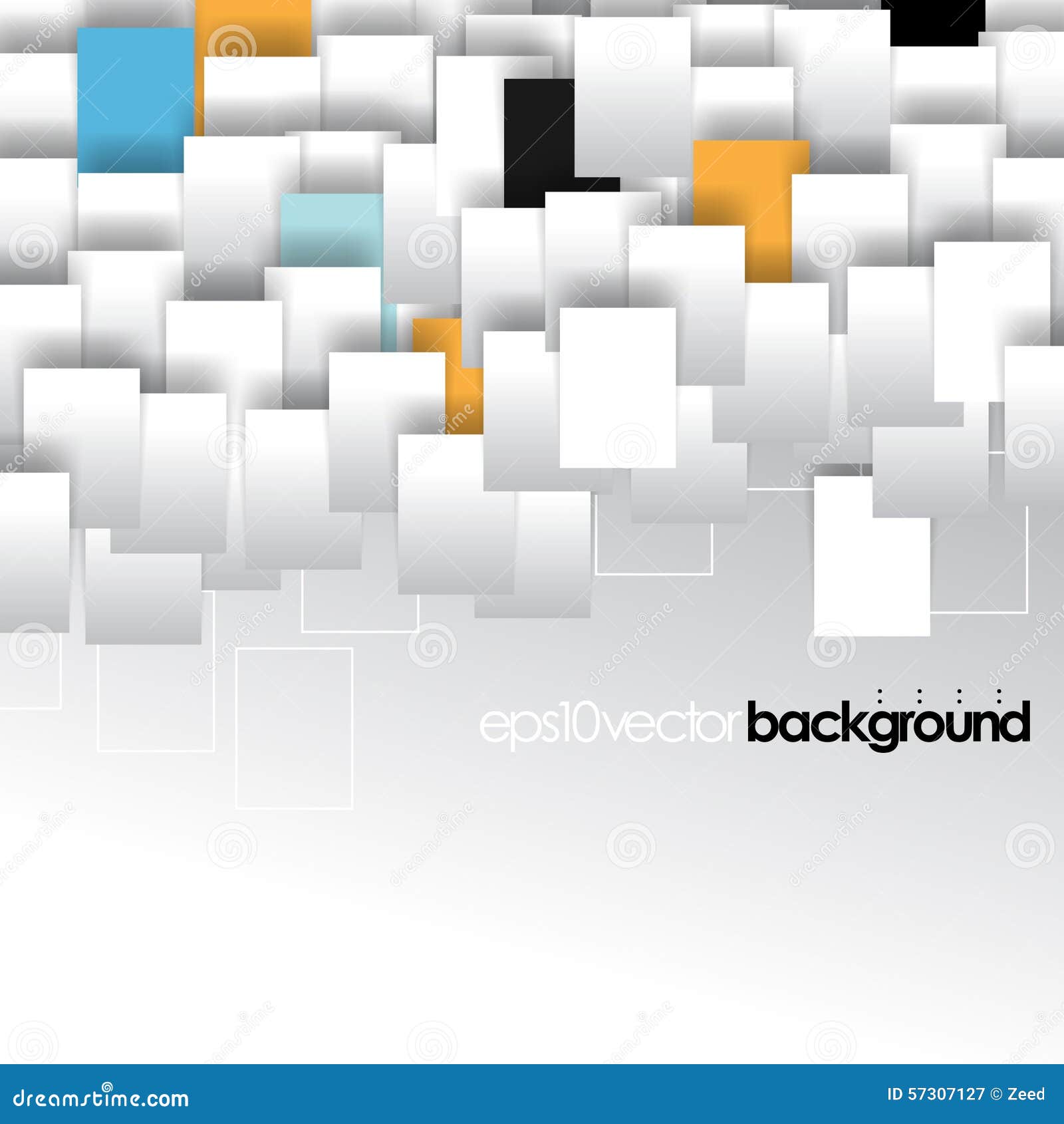 Vector Overlapping Papers Concept Background Stock Vector ...