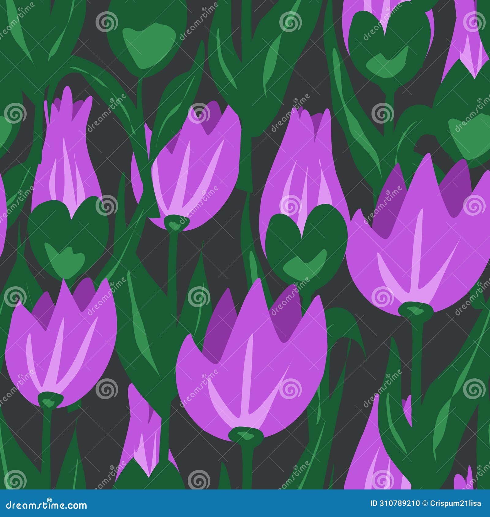 Vector Overlapping Seamless Pattern Stock Vector - Illustration of ...