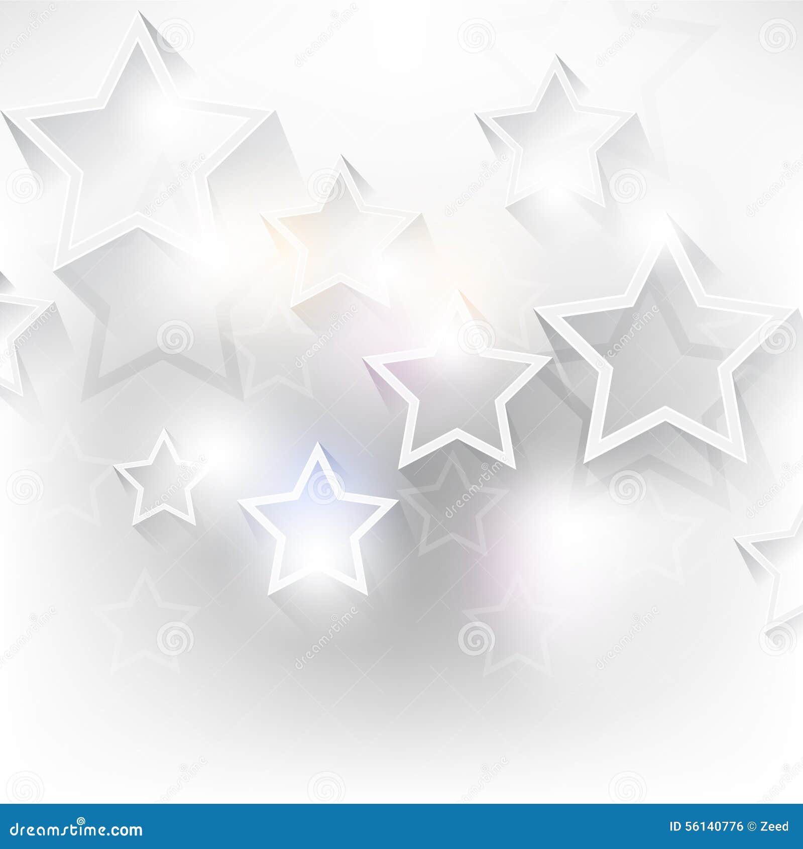 Vector Overlapping Stars Background | CartoonDealer.com #56140776