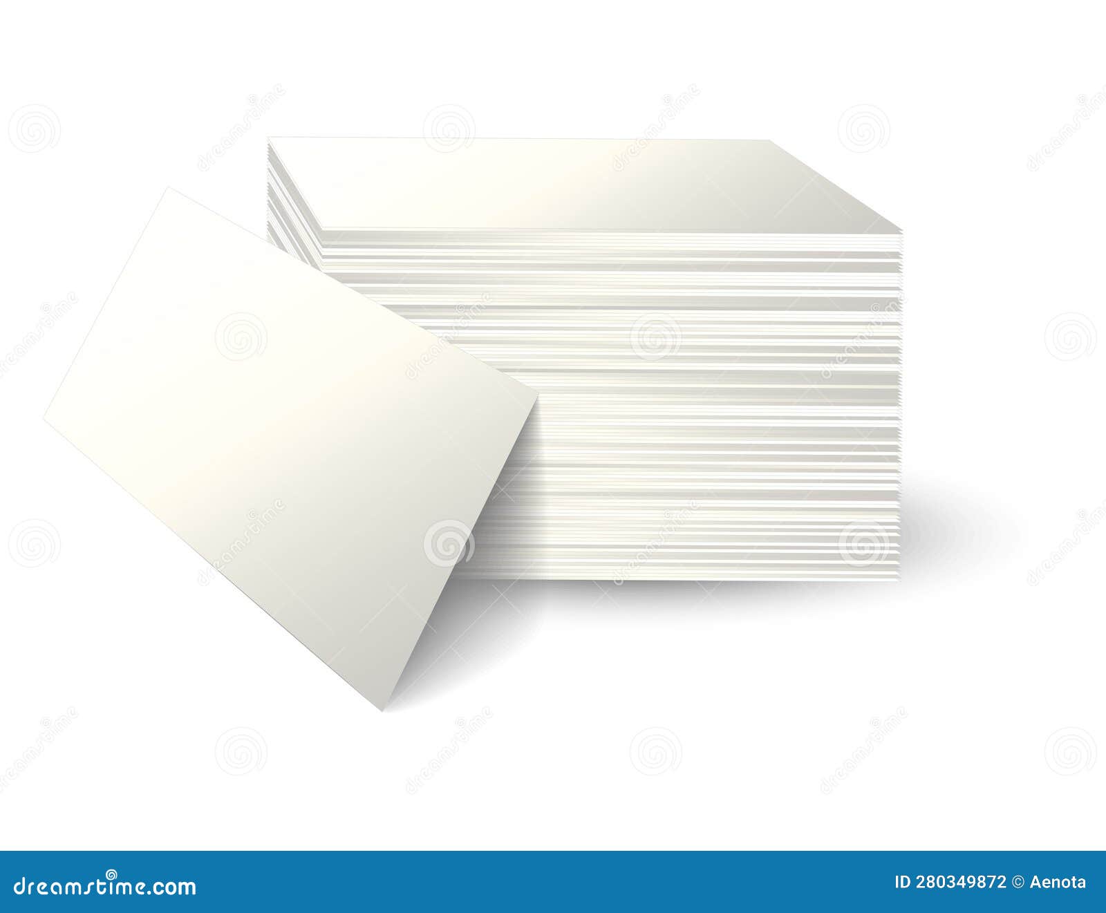 Vector pack of paper stock vector. Illustration of pasteboard - 280349872